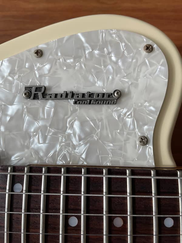 Godin Radiator 1999 - Cream with White Pearl Pickguard | Reverb