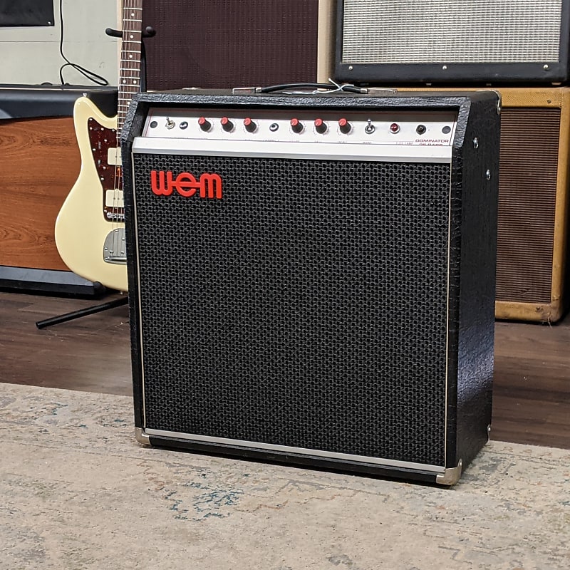 WEM Dominator 25 Bass 1x15" Combo 1970s | Reverb