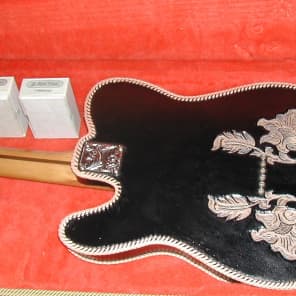 Fender/Scarecrow Guitars Custom handtooled leather wrapped | Reverb