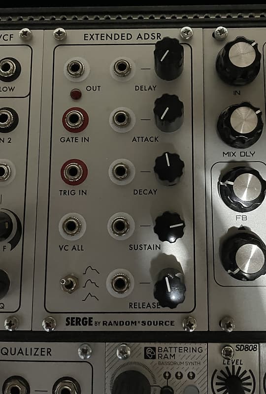 Random Source Serge Extended ADSR | Reverb