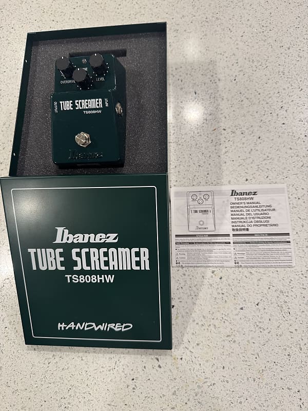 Ibanez x Analogman TS808HW Limited Edition Tube Screamer - | Reverb
