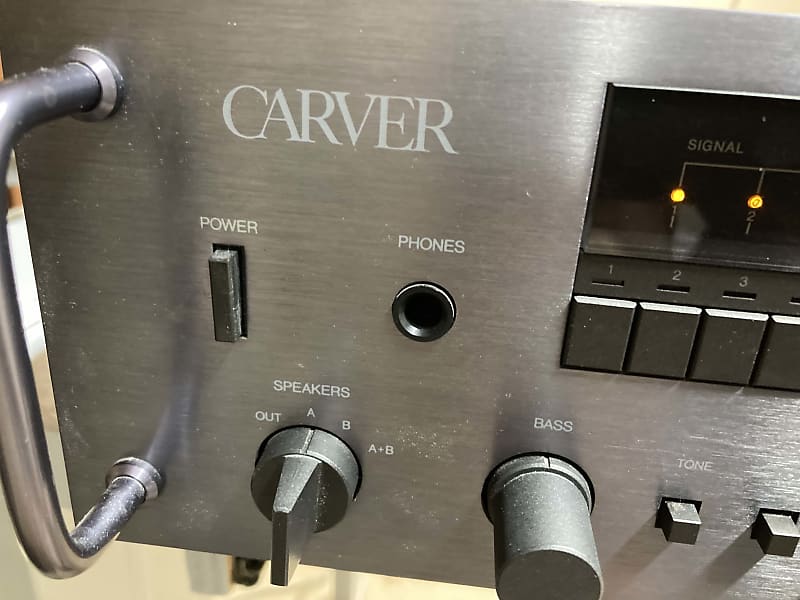 Carver 900 Receiver 1987 - Black | Reverb