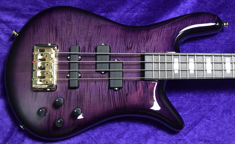 Spector Euro 4 LT, Violet Fade Gloss / Ebony *On Order, ETA | Reverb