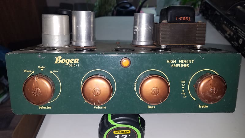 BOGEN CHALLENGER DB10-1 PA TUBE AMPLIFER USED FOR REBUILD OR | Reverb