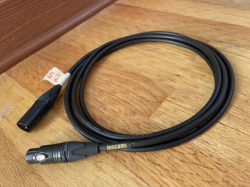 Mogami Studio Microphone Cable - XLR Male to XLR Female - 10’ | Reverb