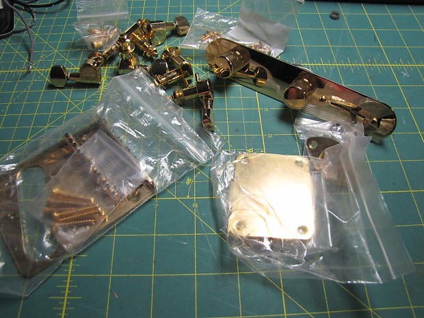 Generic Telecaster Gold hardware kit | Reverb