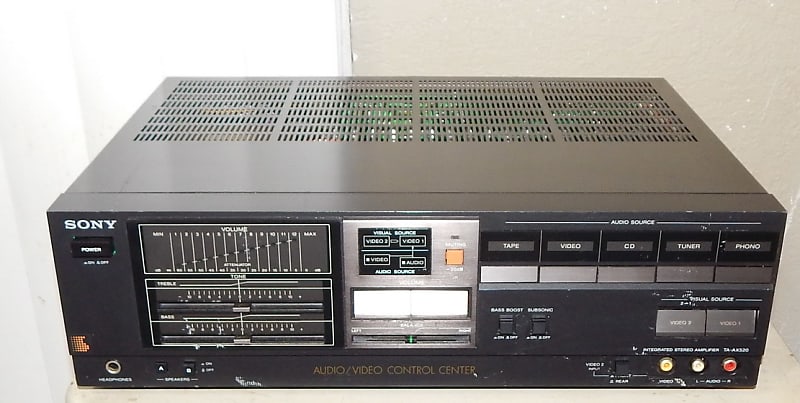 Sony TA-AX520 stereo integrated amplifier | Reverb