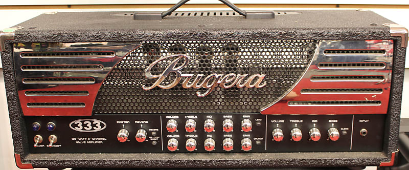 Bugera 333 120W 3-Channel Tube Guitar Amp Head | Reverb
