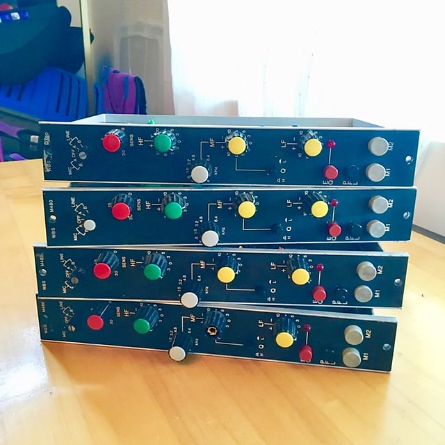Ward Beck M-480 mic-pre eq input module original vintage | Reverb