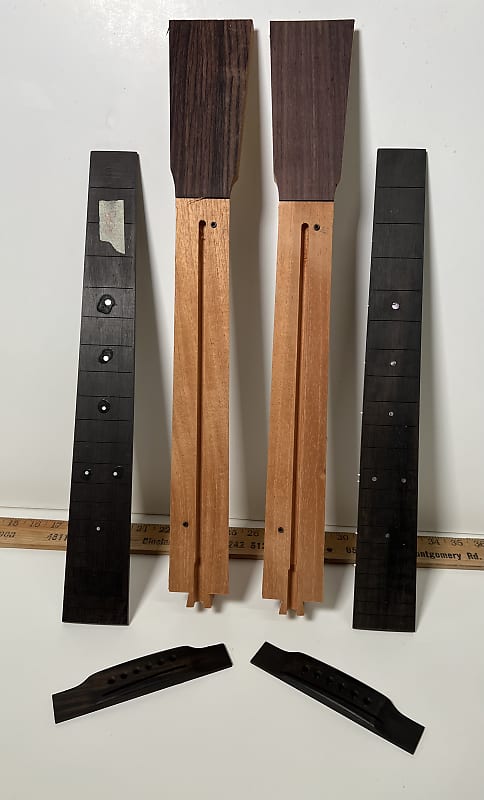 Lot of 2 Martin D 2000s - necks, fretboards, bridges | Reverb