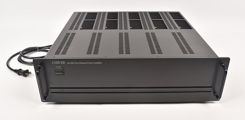 Carver AV-505 Power Amp | Reverb