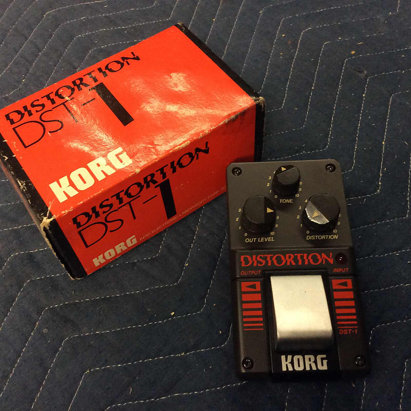korg dst-1 80s vintage guitar synth pedal in original box | Reverb