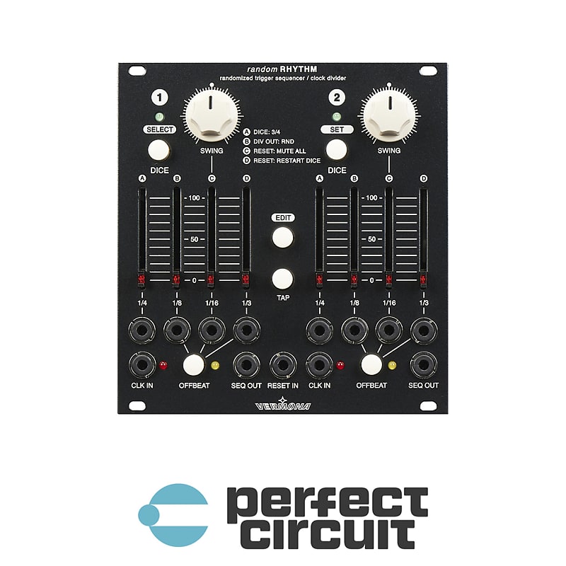 Vermona randomRHYTHM Random-Based Trigger Sequencer | Reverb