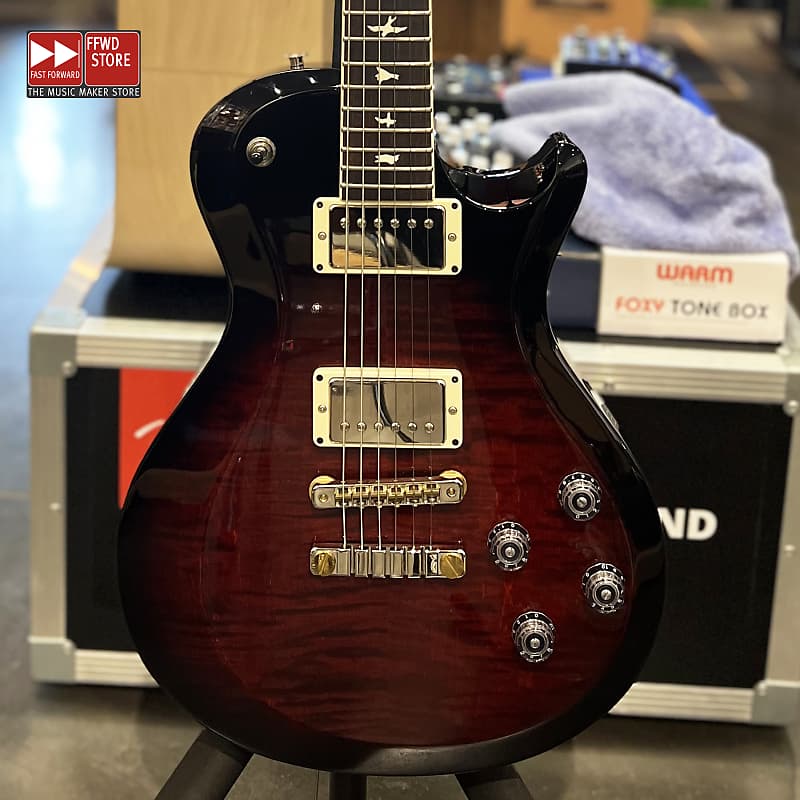 PRS S2 McCarty 594 Singlecut FR - Fire Red Burst | Reverb