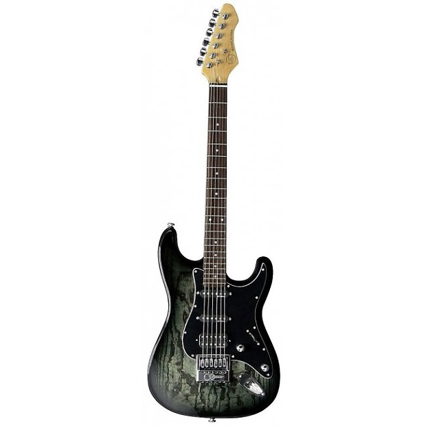 VGS Eruption Select Evertune JBF E-Gitarre inkl. Gigbag, jet | Reverb