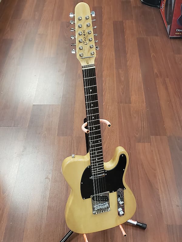 Cozart 12 String Telecaster Gloss Natural | Reverb