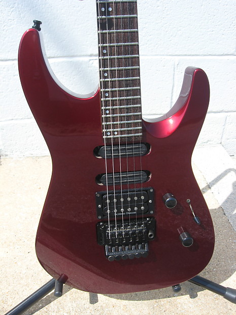 Jackson Fusion STD / Professional 1991 Red Guitar | Reverb