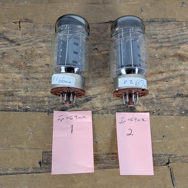 Winged C KT-88 Tubes Matching Pair New Old Stock | Reverb