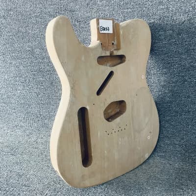 Basswood Left Hand Telecaster Tele Style String Through | Reverb