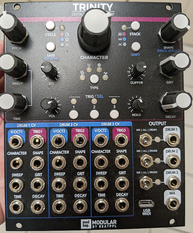 Modbap Modular Trinity drum synthesizer | Reverb