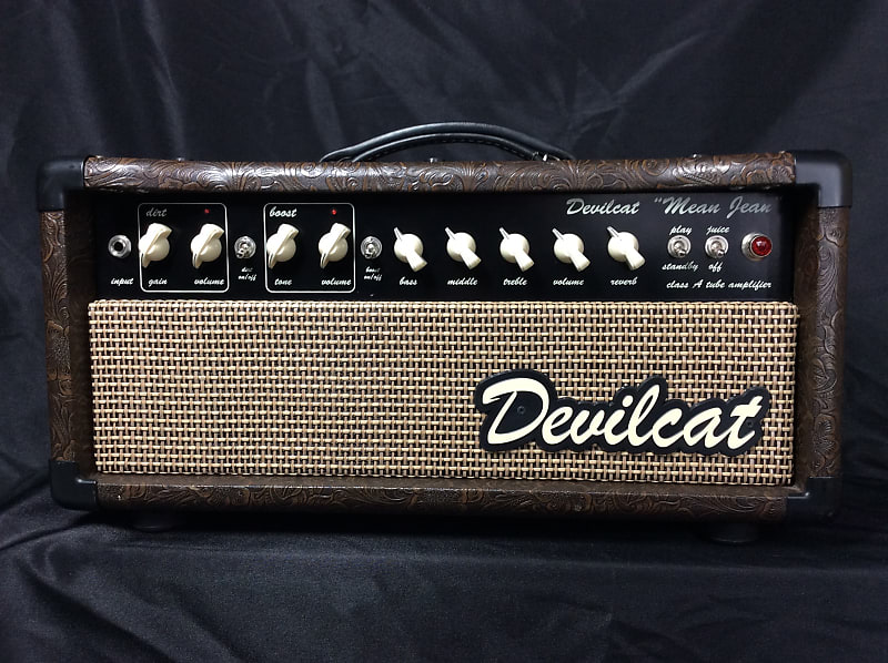 Devilcat Mean Jean 15 Watt Tube Amp Head Western | Reverb