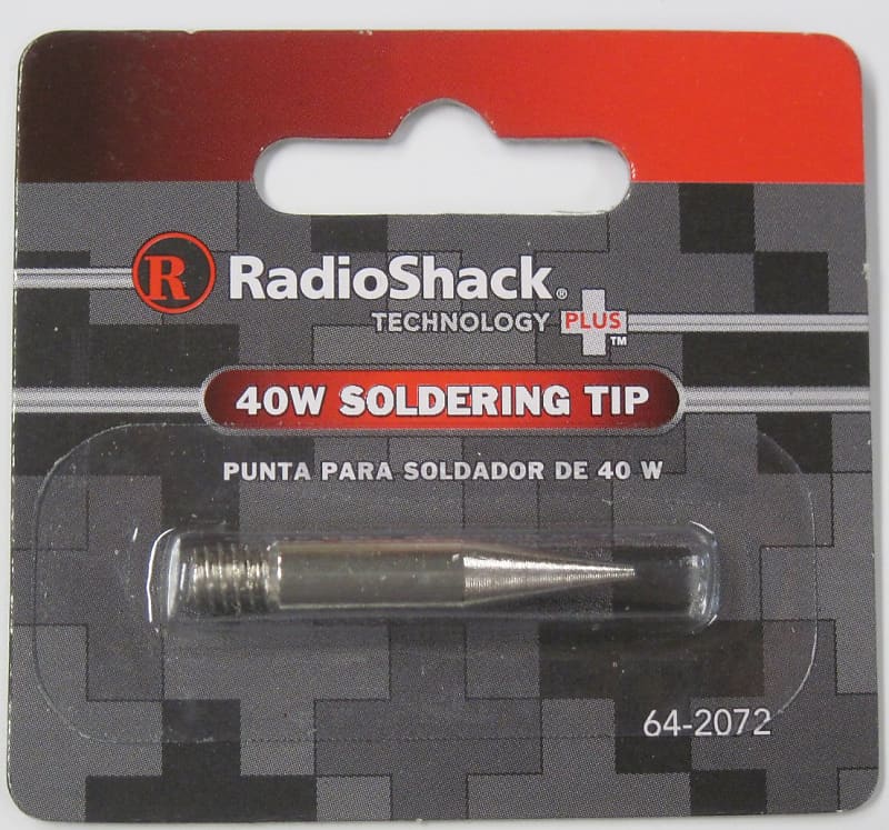 Radio Shack 40 Watt Soldering Tip 64-2072 | Reverb
