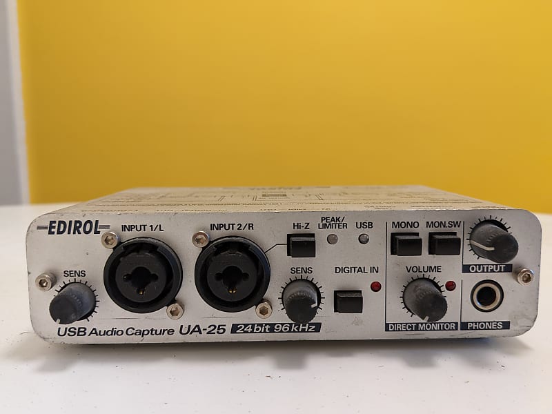 Edirol UA 25 1980s - silver | Reverb