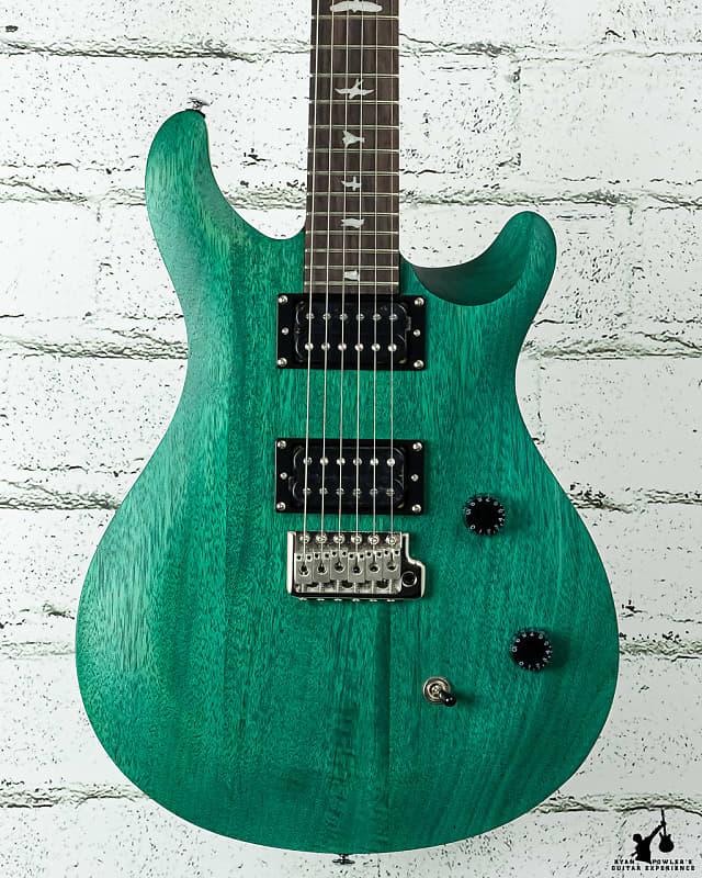 PRS SE CE24 Standard Satin Turquoise w/ bag (#5566) | Reverb