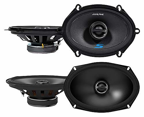 Alpine S-S57 230 Watt 5x7" Car Speakers + S-S69 6x9" 260w | Reverb