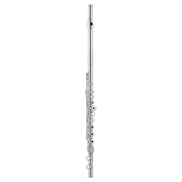 Jupiter Silver-Plated Open Hole C Flute with Offset G, | Reverb