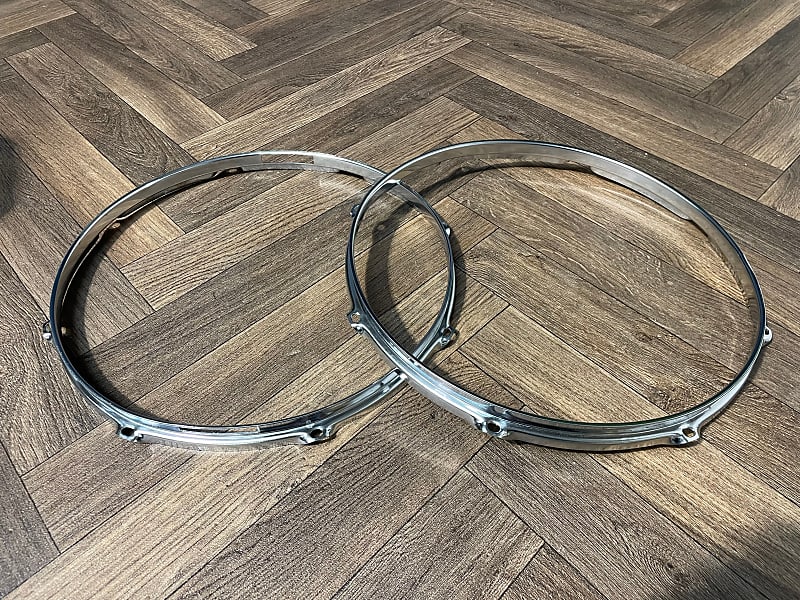 Snare Drum 14” 8 Lug Hoops Rims Hardware #LJ4 | Reverb