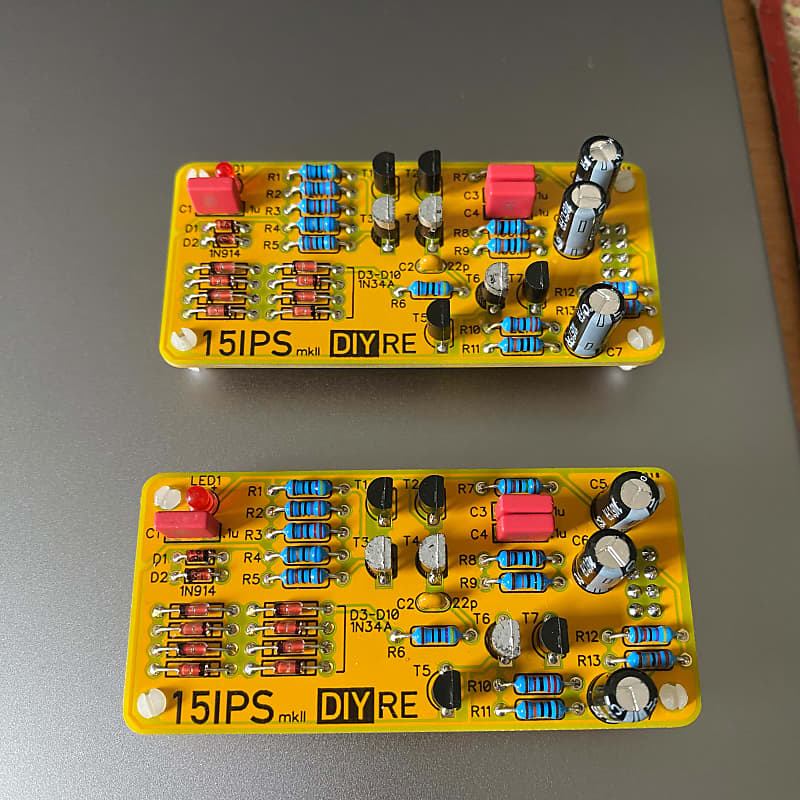 DIYRE 15ips MKII Tape Saturation Colour Module Stereo Pair | Reverb