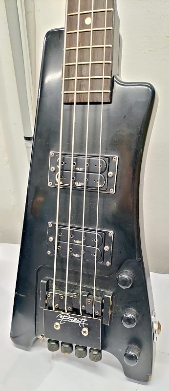 Shadow Headless Bass 4 String 80's - Black | Reverb