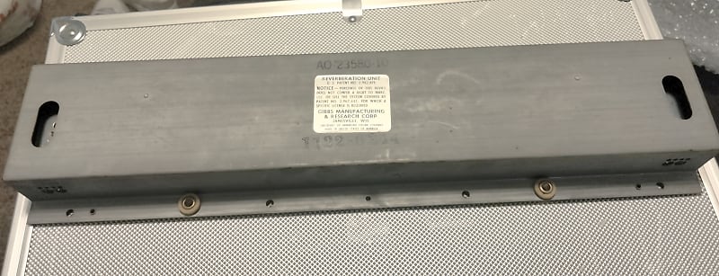 Hammond/Gibbs Reverb Pan 6G15 1961 | Reverb