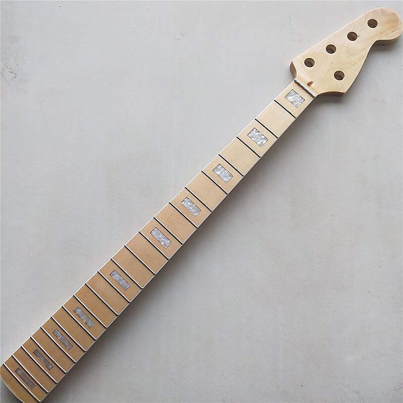 5 String Canada Maple Bass Guitar Neck,21-Fret | Reverb