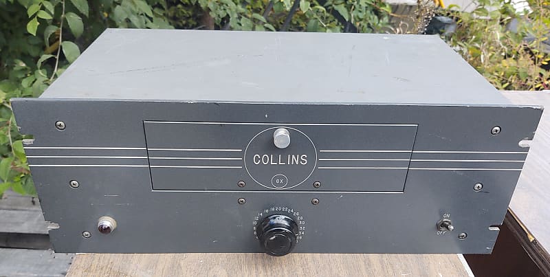Rare 1940’s Collins 6X Tube Microphone Preamp Amplifier for | Reverb
