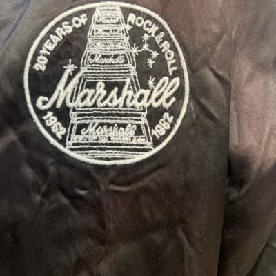 1982 Marshall Anniversary Tour Jacket Collector Vintage | Reverb