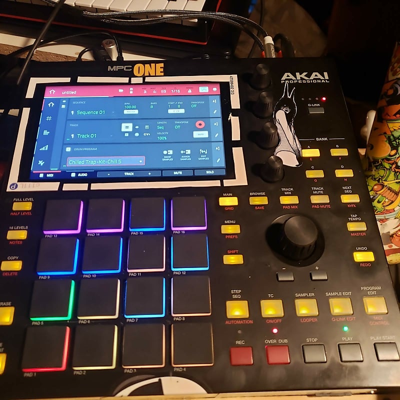 Akai MPC One Bundle W/ 50+ Expansions, MPC Bible,128gb SD | Reverb