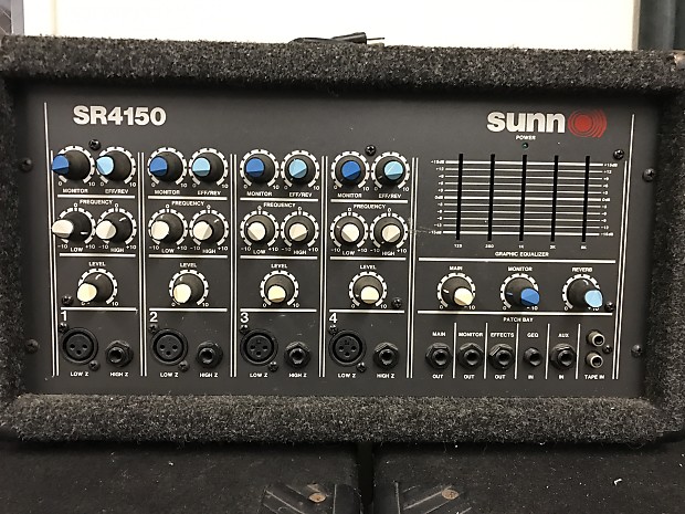 Sunn Sunn 4150 Powerd 4 Channel Mixer - | Reverb