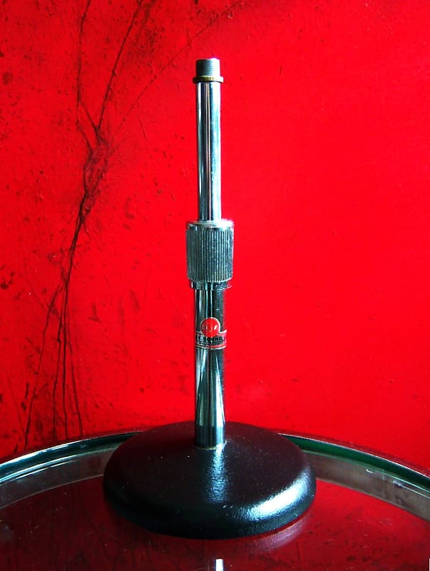 Vintage 1970's Atlas Sound DS7 microphone desk stand DS5 DS6 | Reverb
