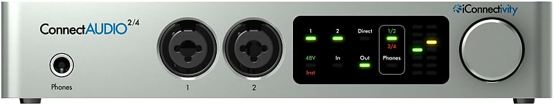 iConnectivity ConnectAUDIO2/4 Audio / MIDI Interface | Reverb