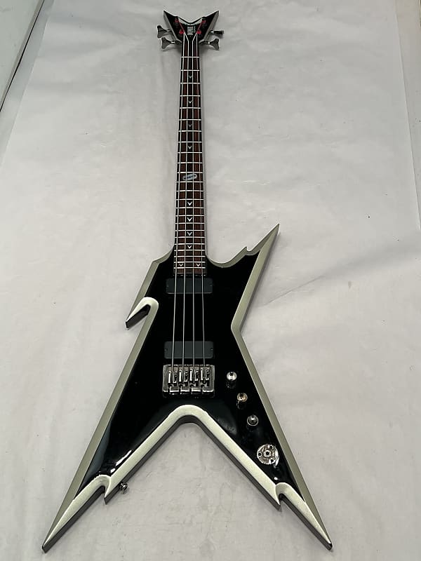 Dean Dime Razorback Bass 4 String 35" Scale 2006 - Black w | Reverb