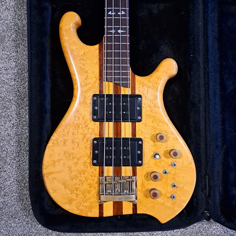 Lado Falcon 2 vintage bass, neck thru, birdseye maple inboard | Reverb