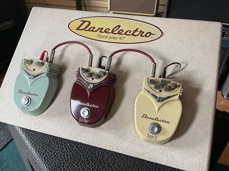 Danelectro 90s 3x Retail Pedal Display - Collector's Item! | Reverb