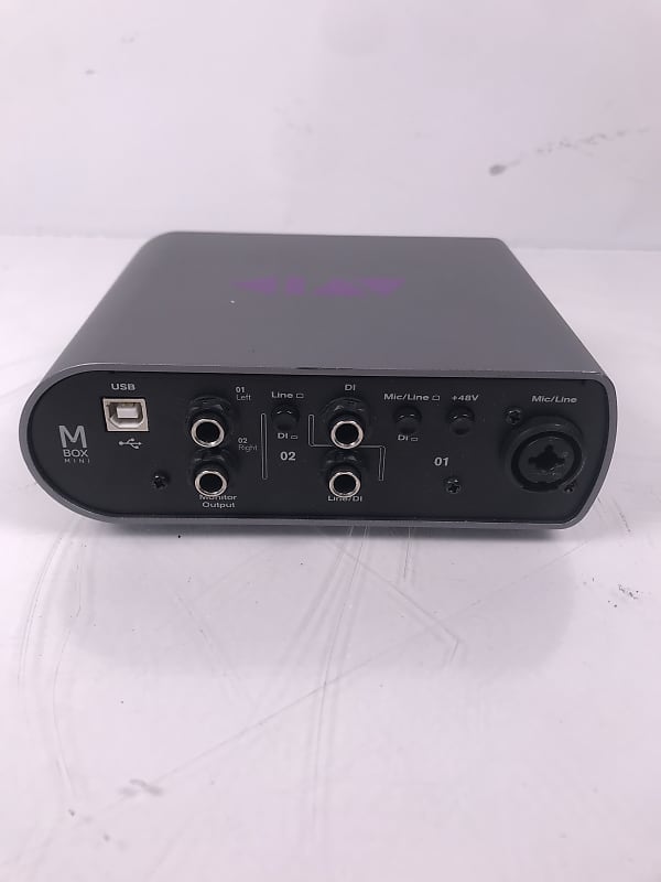 AVID Mbox Mini USB Audio Recording Interface | Reverb