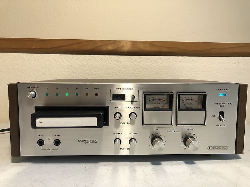 Centrex by Pioneer RH-65 8 Track Tape Recorder Player HiFi | Reverb