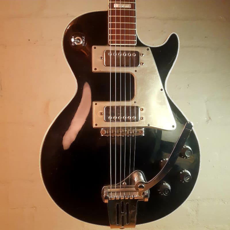 ⚠️1972 Höfner Single Cut 4579 Black Tremolo | Reverb