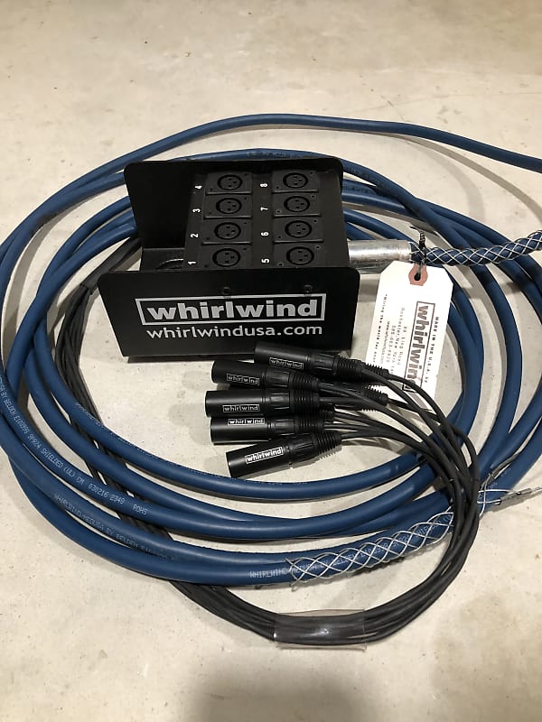 Whirlwind XLR 8 channel 25’ snake | Reverb
