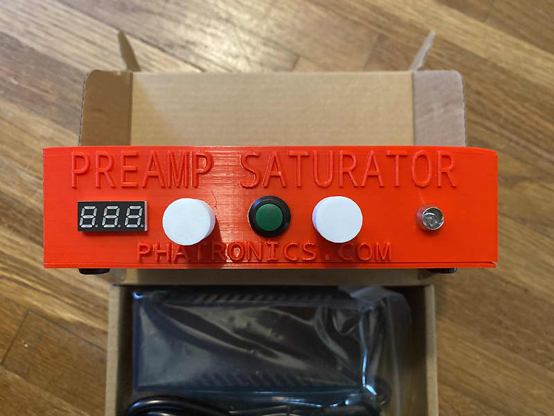 Phatronics Preamp Saturator. Analog Distortion Box + New | Reverb