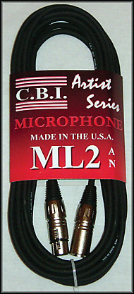 CBI 20' Artist Series Microphone Cable - ML2-20 | Reverb